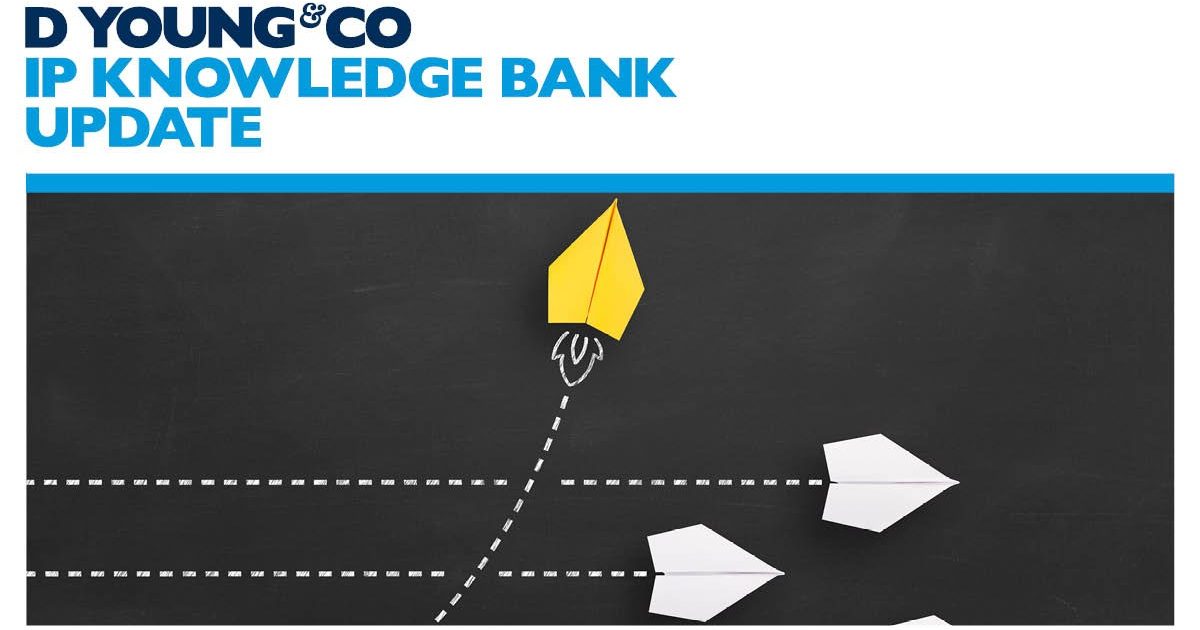 D Young & Co | EPO Guidelines for Examination: changes from 01 March…