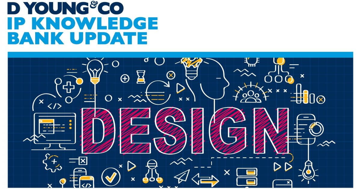 D Young & Co | WIPO – update for Hague design applications…